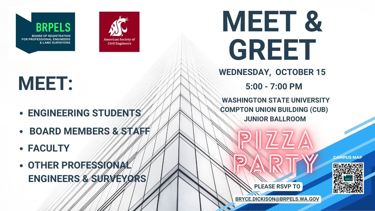 BRPELS Meet & Greet at Washington State University | inland empire section